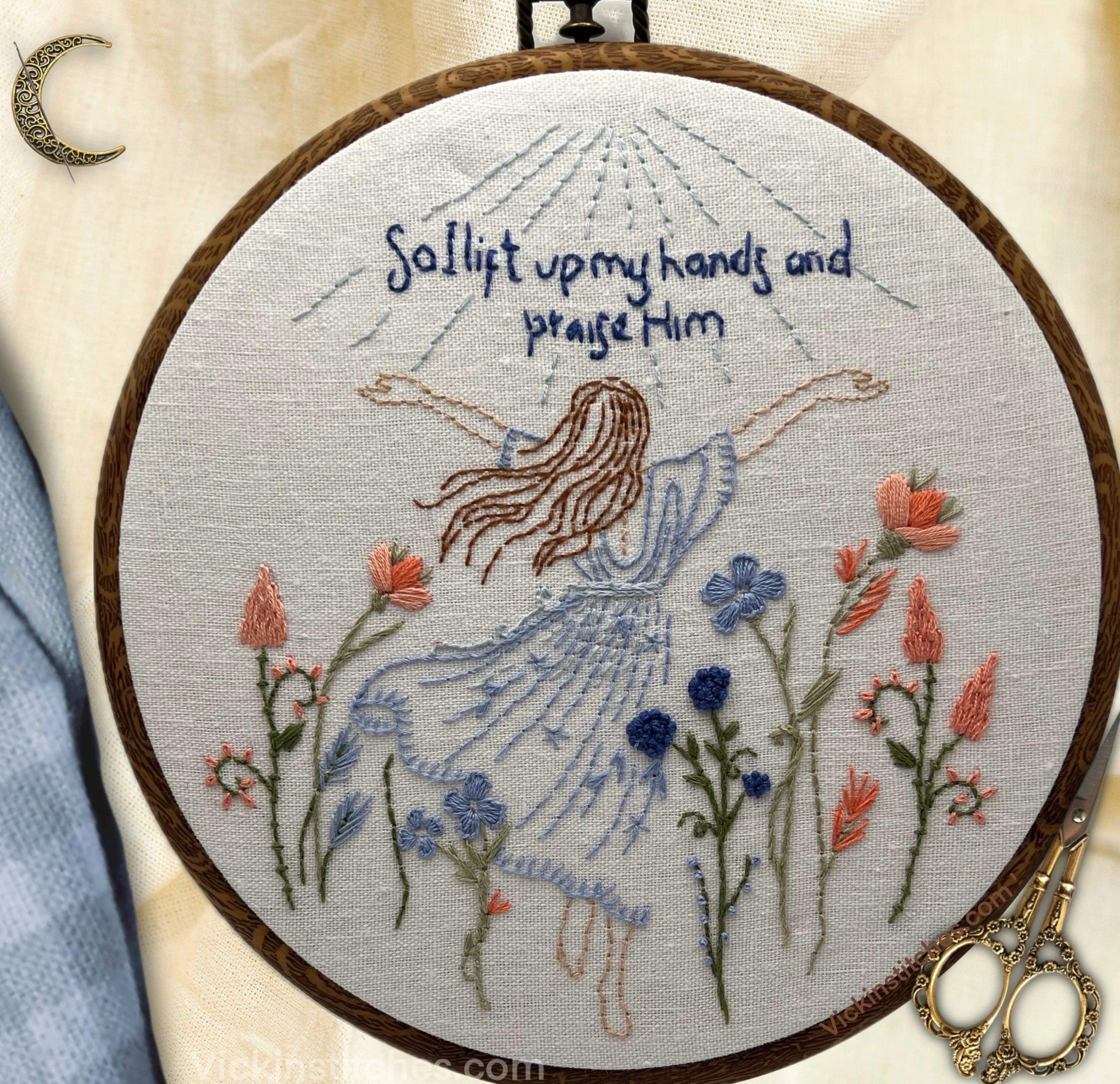 Christian Embroidery Kit – “Christian Woman” PDF Pattern for Faith-Ins ...