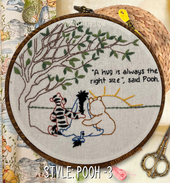 Winnie the Pooh Series wall decor – VickiNStitches.com